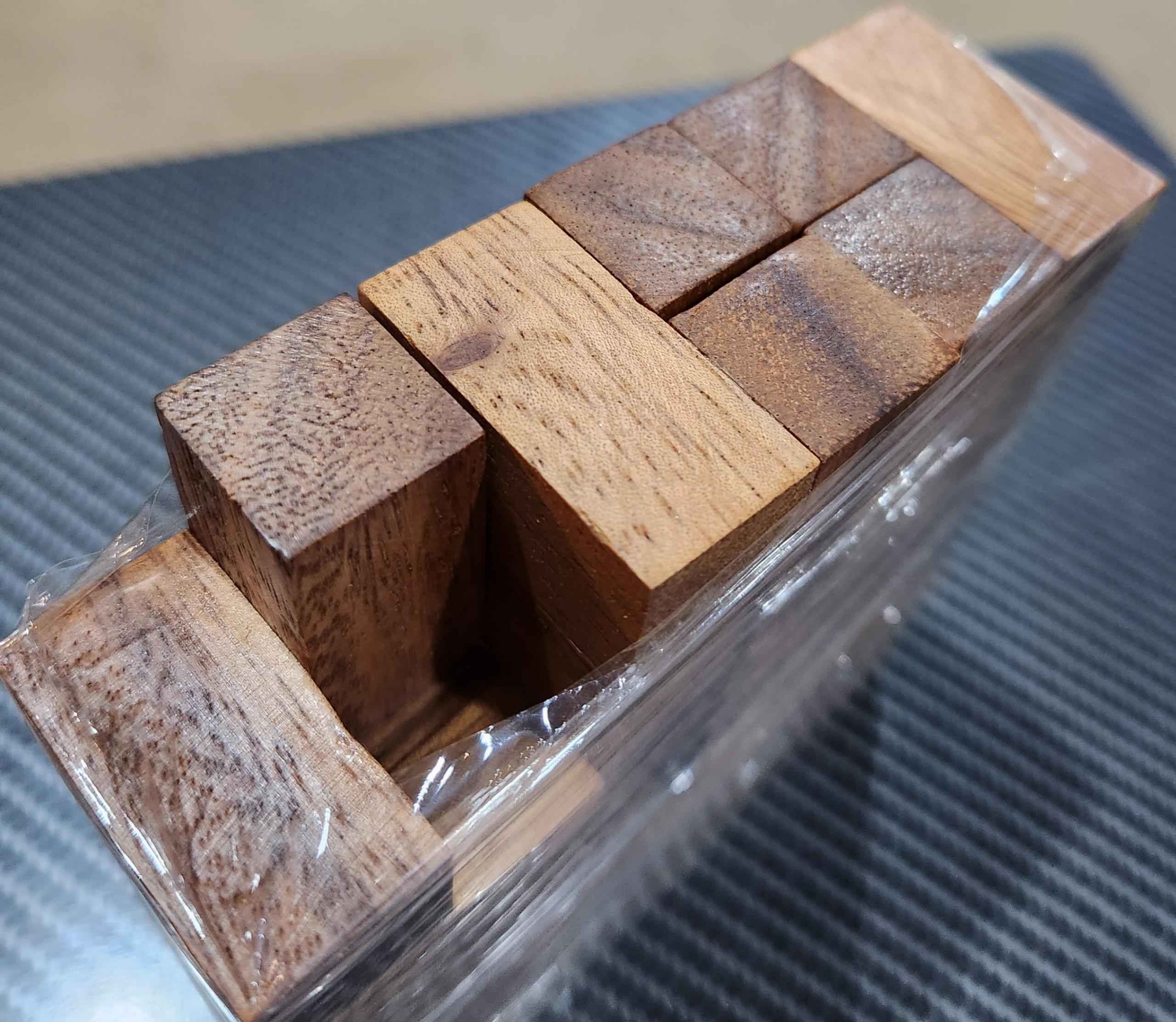 The Double L Cube by Bernard Schweitzer, inspired by Nob Yoshigahara, IPP 20 Las Angeles 2000