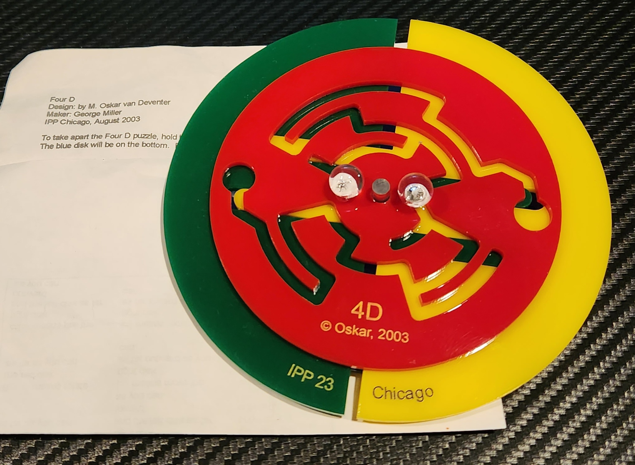 4D by Oskar, Made by George Miller