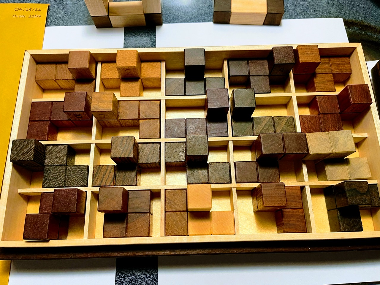 Heirloom Riks Cube Set with BiCube and Caged Polycube sets