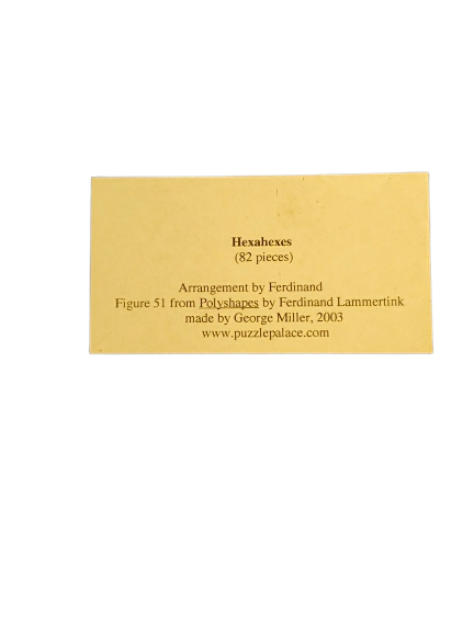 HexaHexes by Ferdinand Lammertink crafted by George Miller