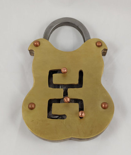 Metal Pear Lock (Jean Claude Constantin)